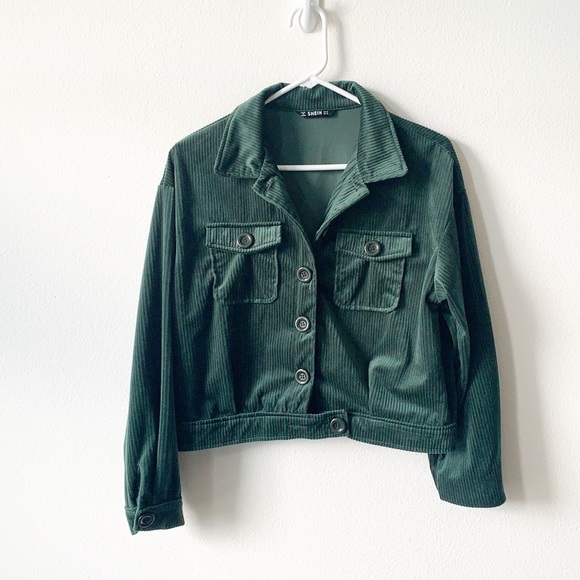 SHEIN | Jackets & Coats | Shein Corduroy Shacket | Poshmark